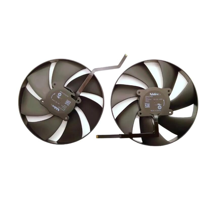 พัดลมระบายความร้อนการ์ดจอ NIDEC AD4A31K04 AD4A31K05 RTX4090 สําหรับ ...