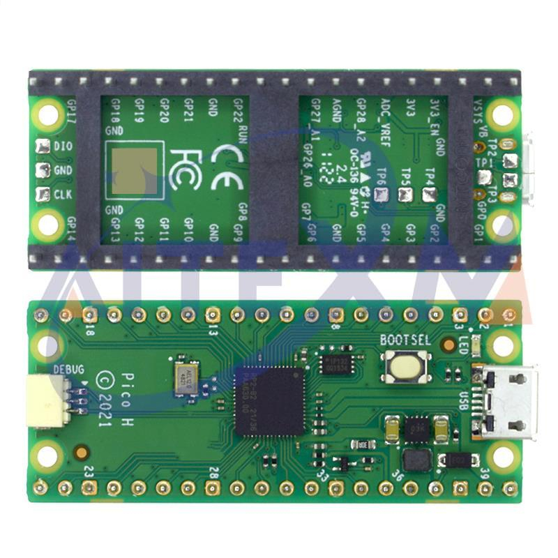 บอร์ดไมโครคอมพิวเตอร์ Raspberry Pi Pico Board RP2040 TYPE-C MICRO Dual ...
