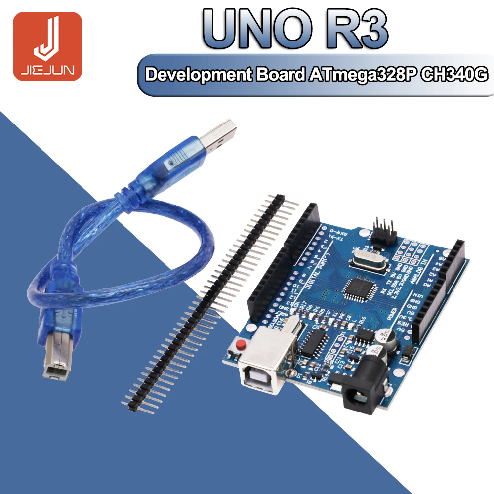 Uno R3 บอร์ดทดลอง TYPE-C Micro Mini USB ATmega328P CH340 CH340G สําหรับ Arduino UNO R3 พร้อมหัว ...
