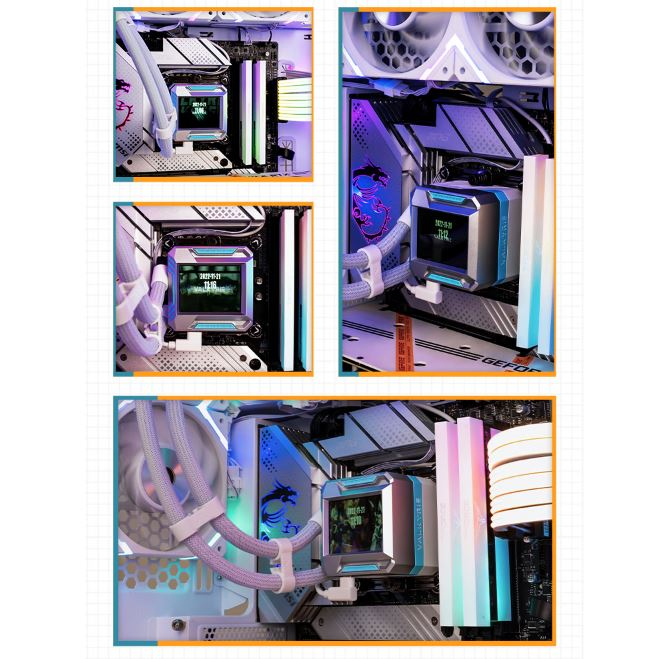 Valkyrie AIO E240 E360 CPU water cooler สําหรับ LGA1851/1700/20xx/115x ...