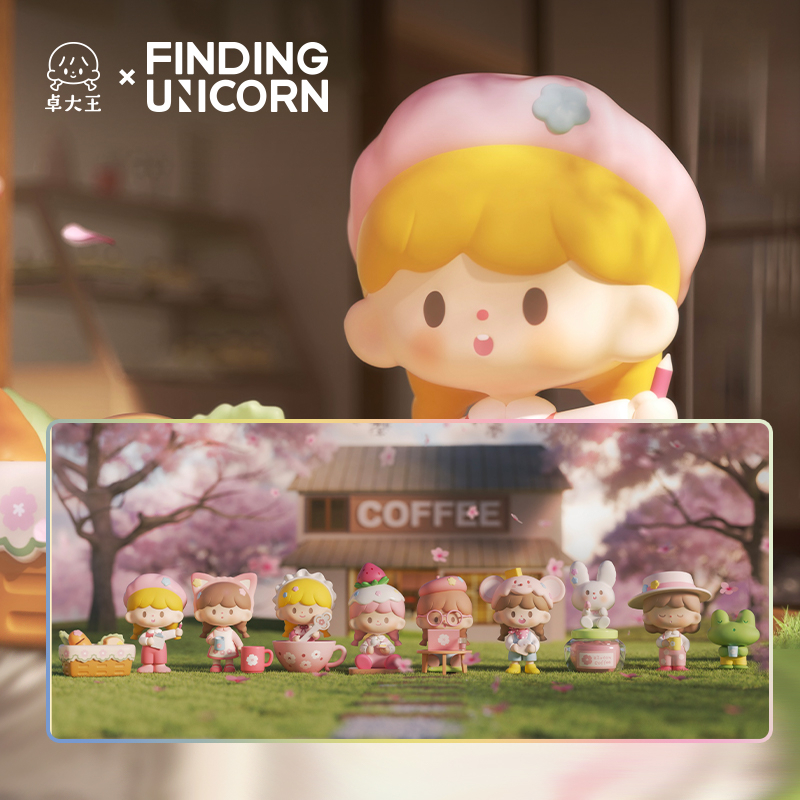 FINDING UNICORN ZZOTON Cherry blossom cafe Series ZZOTON Secret Finding ...