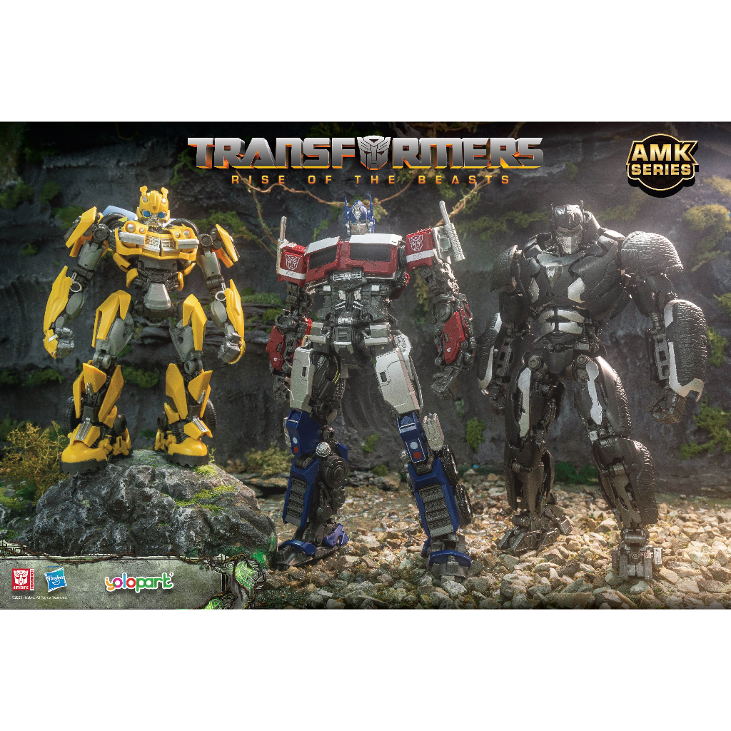YOLOPARK TRANSFORMERS Optimus Primal Model Kit Bumblebee Transformers ...