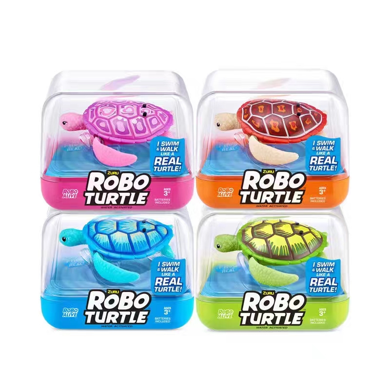 Robo Alive Robo Turtle Robotic Swimming Turtle by ZURU Water Activated ...