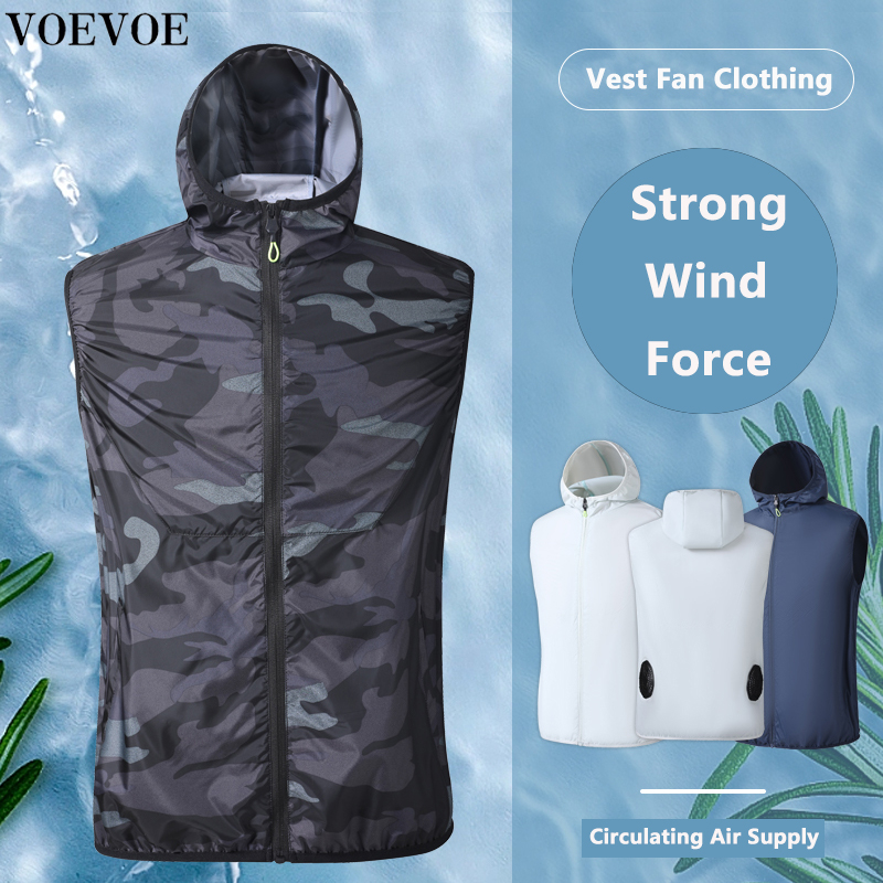 VOEVOE เสื้อกั๊ก พัดลม ปรับอากาศ เสื้อผ้า | Shopee Thailand