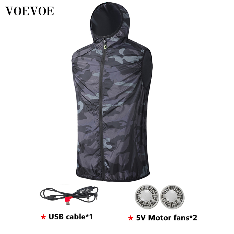 VOEVOE เสื้อกั๊ก พัดลม ปรับอากาศ เสื้อผ้า | Shopee Thailand