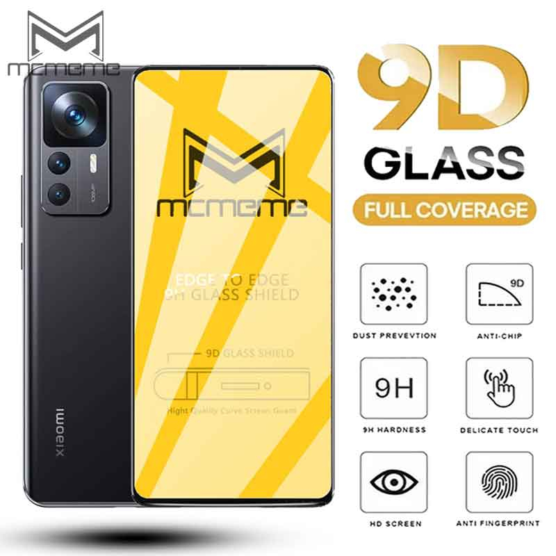 ฟิล์มกระจกนิรภัยแบบเต็มจอ 9D กาวเต็มแผ่น สำหรับ Xiaomi Mi 14T 14 13 13T 12T 12 11 Lite 11T 10T ...