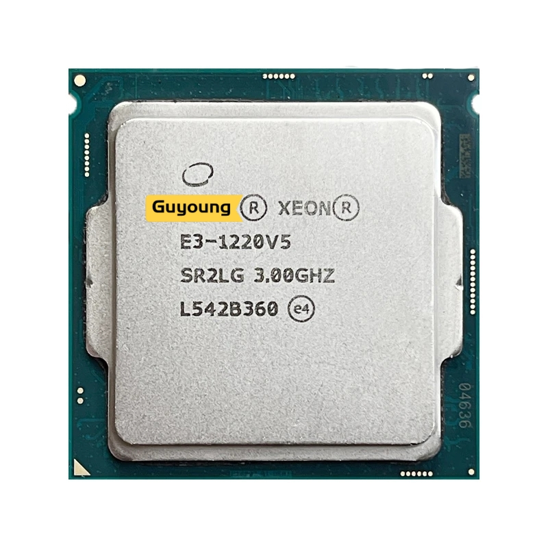 โปรเซสเซอร์ CPU YZX Xeon E3-1220 V5 E3 1220V5 E3 1220 V5 E3-1220V5 3.0 GHz 80W LGA 1151 | Shopee ...