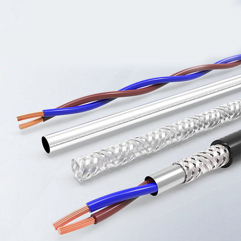 RVSP Double Hank Shield Wire, 2 4 6 คอร์ 485 ผ่านสายเคเบิลทองแดง ...
