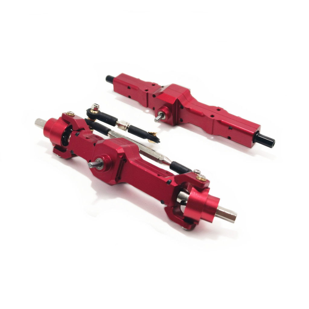 ชุดเพลาโลหะ ด้านหน้า และด้านหลัง อุปกรณ์เสริม สําหรับ WPL B14 B24 B16 ...