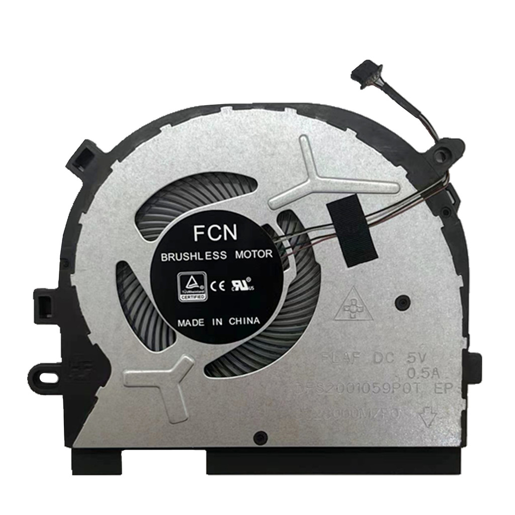 แล็ปท็อปใหม่พัดลมระบายความร้อน CPU สําหรับ Lenovo IdeaPad S340-15API ...