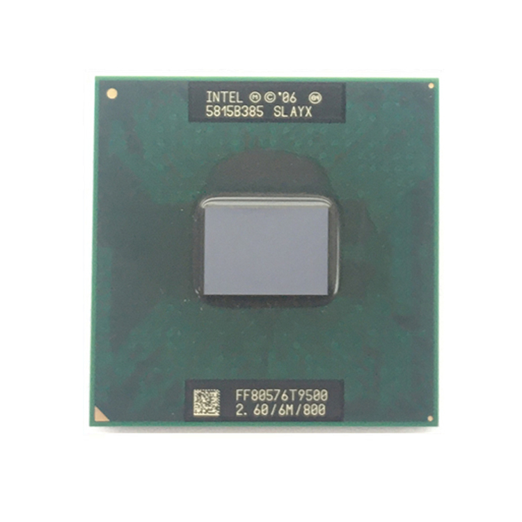 แผ่น CPU Intel Core 2 Dual Core T7500 T7700 T7800 T8100 T8300 T9300 ...