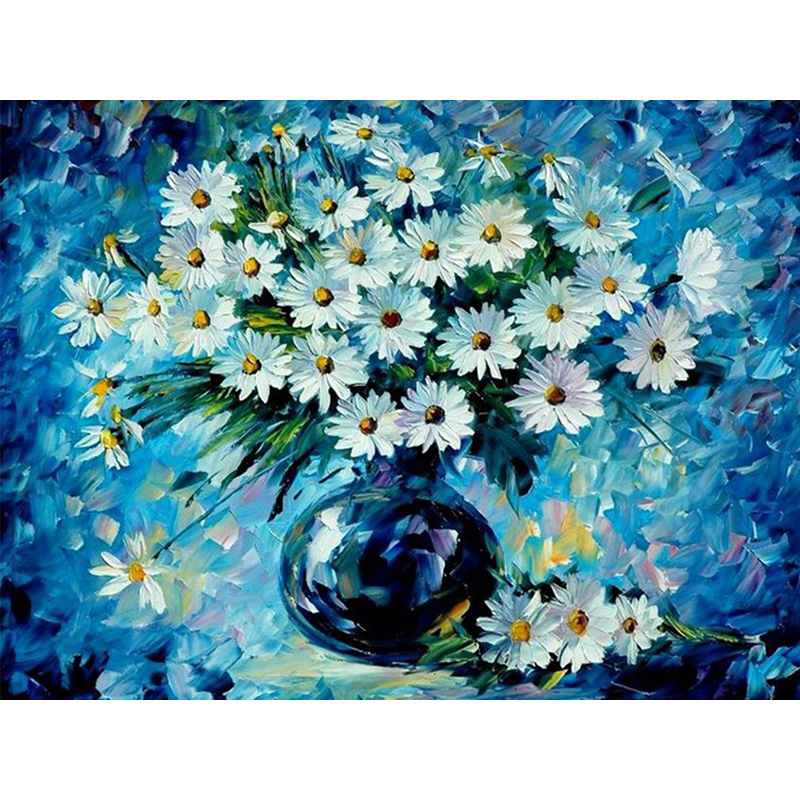 [มีเฟรม] จิตรกรรม ภาพระบายสีตามตัวเลข DIY ภาพวาดที่มีชื่อเสียงของ ...