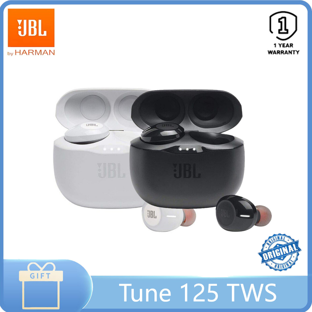Jbl Tune 125 TWS หูฟังอินเอียร์ บลูทูธ ไร้สาย เสียงเบสหนัก ใช้งานได้นาน ...