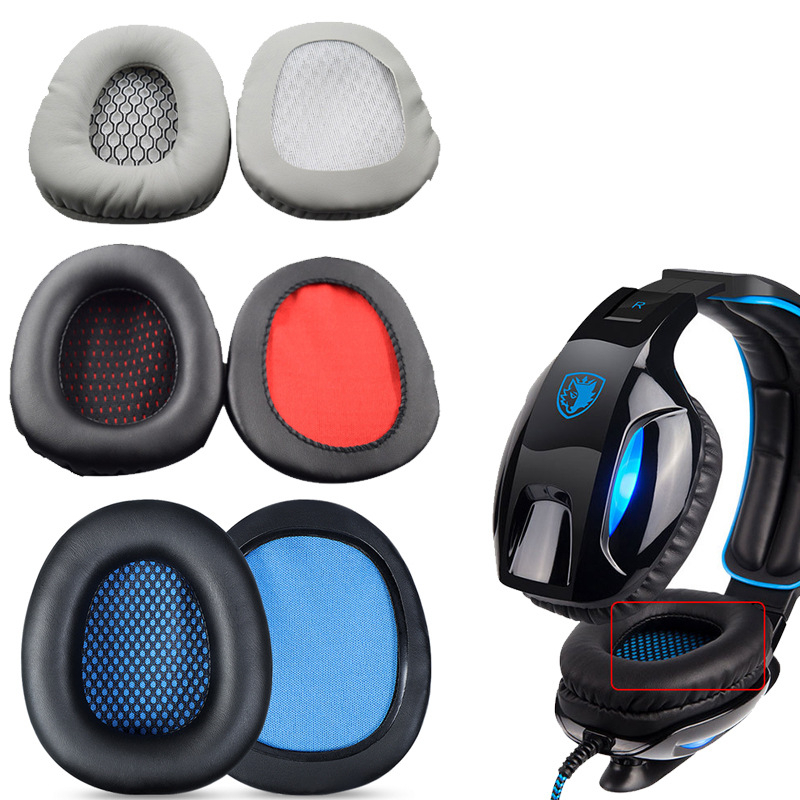 แผ่นโฟมครอบหูฟัง แบบเปลี่ยน สําหรับ Sades SA-902 SA-903 SA-906 SA-901 ...