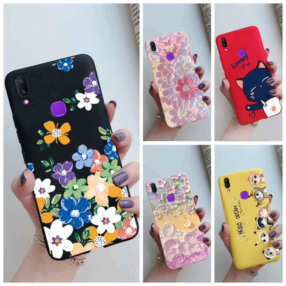 Vivo 1726 1723 V9 Y85 เคสโทรศัพท์ ซิลิโคน TPU นิ่ม ป้องกันเต็มรูปแบบ ...
