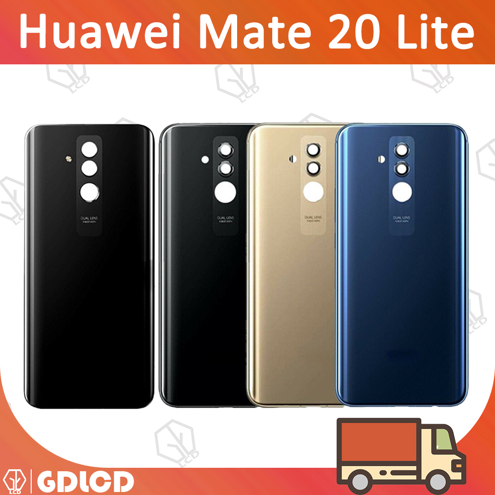 ฝาครอบแบตเตอรี่ด้านหลัง พร้อมเทปกาว สําหรับ Huawei Mate 20 Lite SNE-LX1 ...