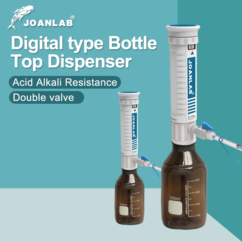 Joanlab Official Store เครื่องจ่ายด้านบนขวดเครื่องจ่ายห้องปฏิบัติการเชิงปริมาณแบบปรับได้ อุปกรณ์ ...