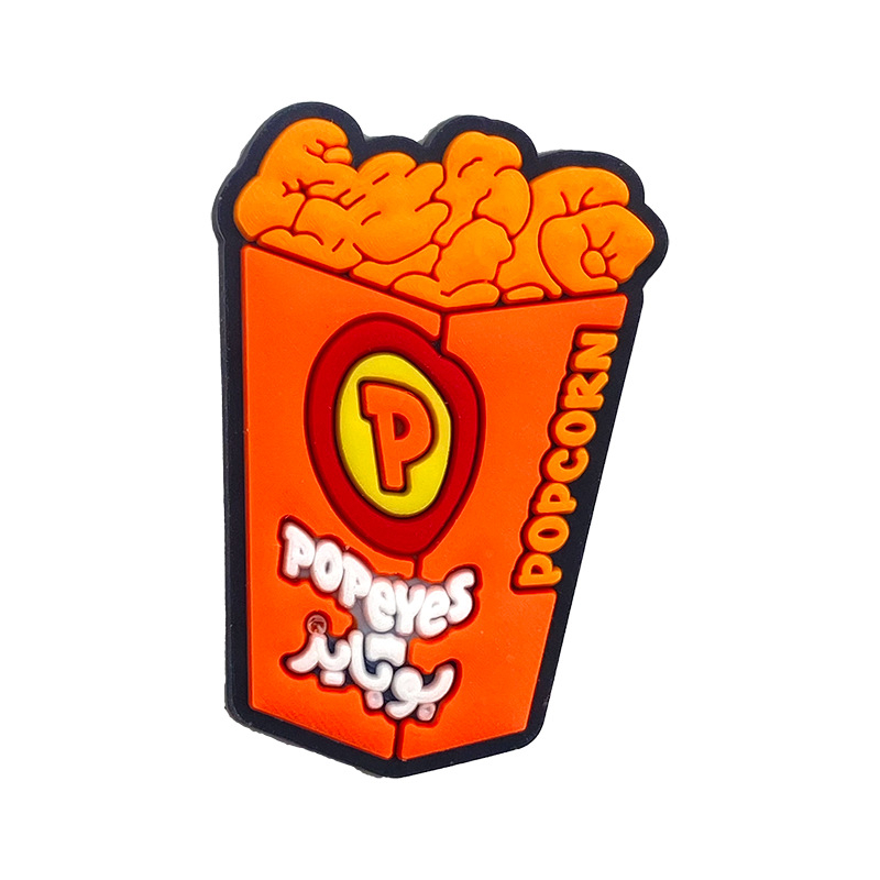 มาแรง รองเท้าแตะ Crocs ลายการ์ตูนไก่ทอด อาหาร ของขวัญสําหรับเด็ก diy 1 ชิ้น | Shopee Thailand