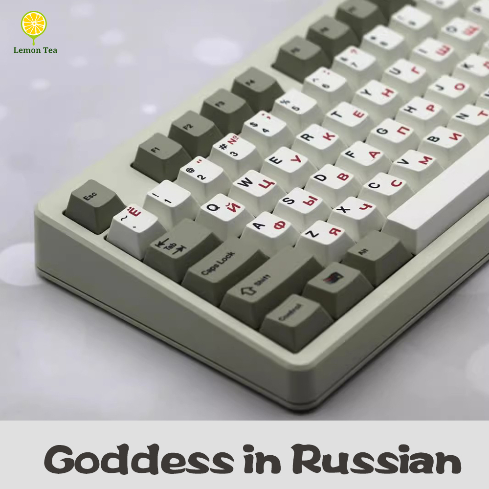[In stock] GMK Goddess Keycaps 147 Keys PBT Material cherry profile Dye ...