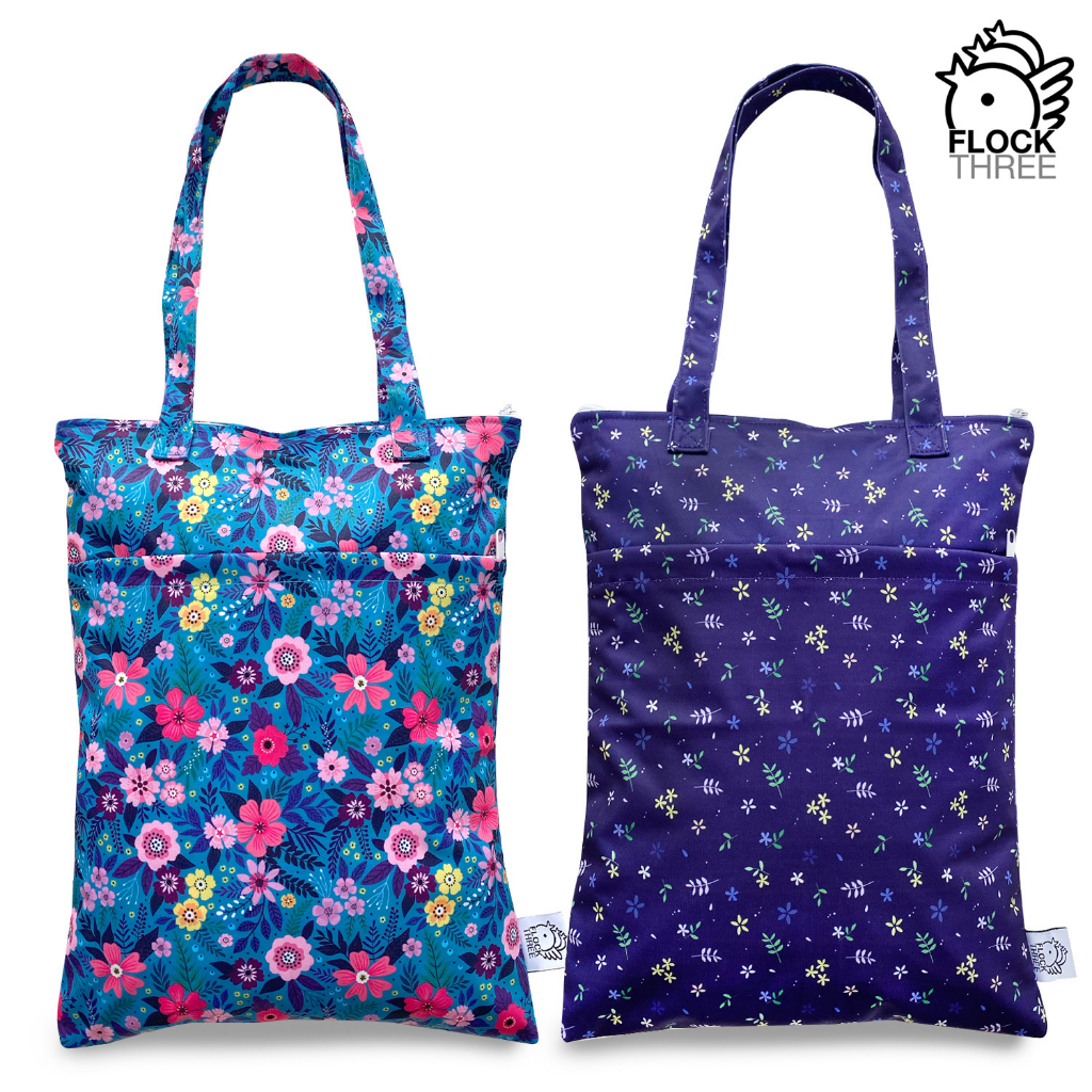 Flock THREE กระเป๋าผ้าอ้อมเปียก แห้ง กันน้ํา นํากลับมาใช้ใหม่ได้ ...