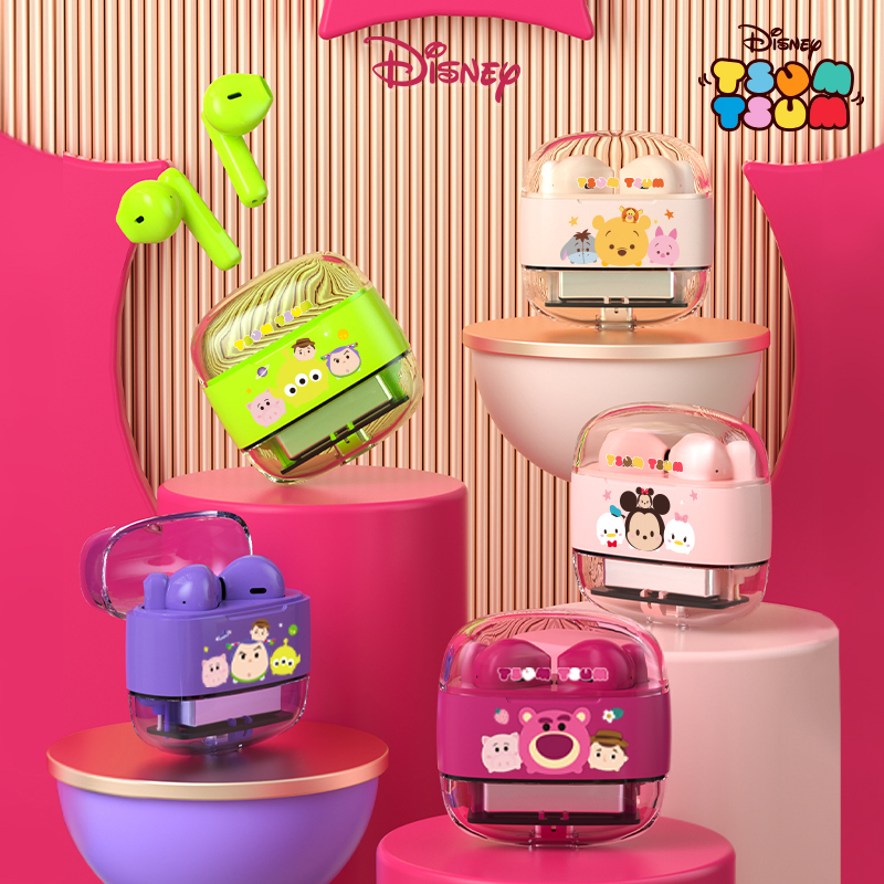 Disney A11 หูฟังบลูทูธไร้สาย 5.3 พร้อมไมโครโฟน TWS ลดเสียงรบกวน HIFI ...