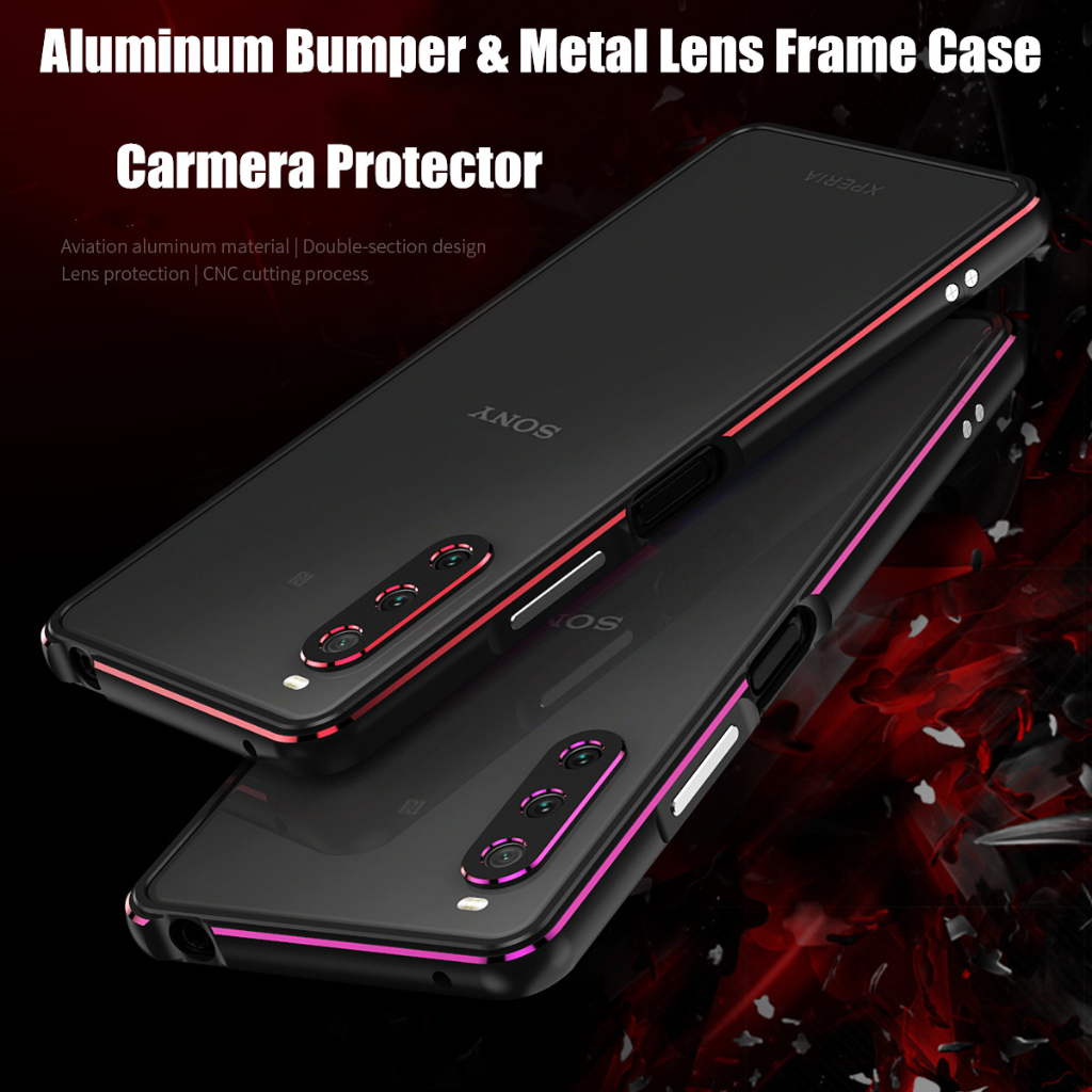 Luxury Shockproof Case For Sony Xperia 1 5 10 III IV V Shockproof Armor ...