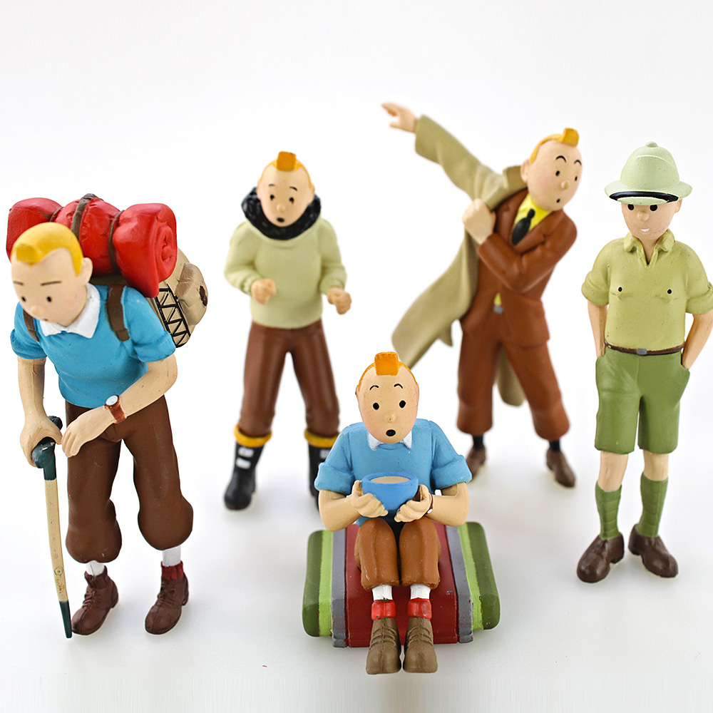 โมเดลฟิกเกอร์ PVC รูป Disney The Adventures of Tintin Season Tintin ...