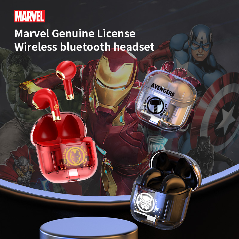 Disney Marvel D11 หูฟังไร้สาย บลูทูธ 5.3 Iron Man Smart Touch ชุดหูฟัง ...