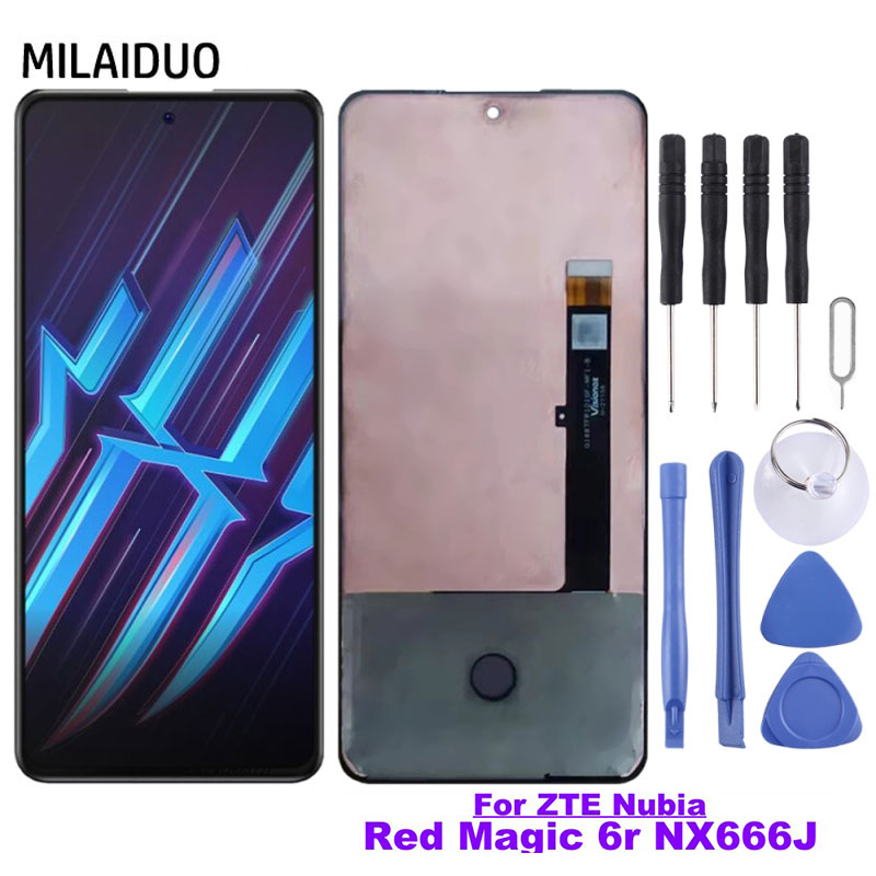 จอแสดงผล LCD ดิจิทัล สําหรับ ZTE nubia Red Magic 6R NX666J | Shopee ...