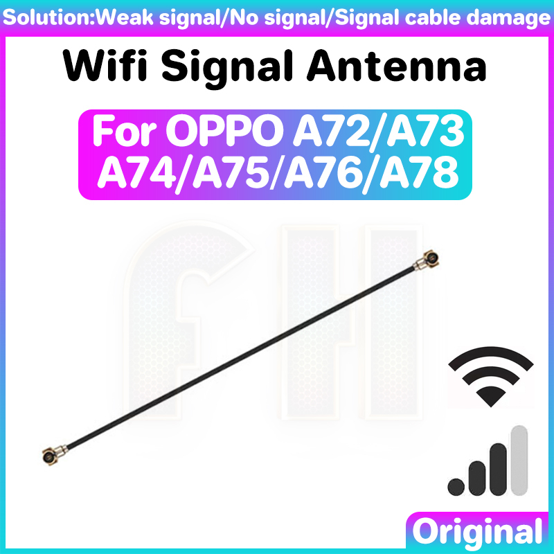 เสาอากาศสัญญาณไวไฟ เชื่อมต่อโคแอ็กเชียล สําหรับ OPPO A72 A73 A74 A75 A76 A78 4G 5G 2021 2020 ...