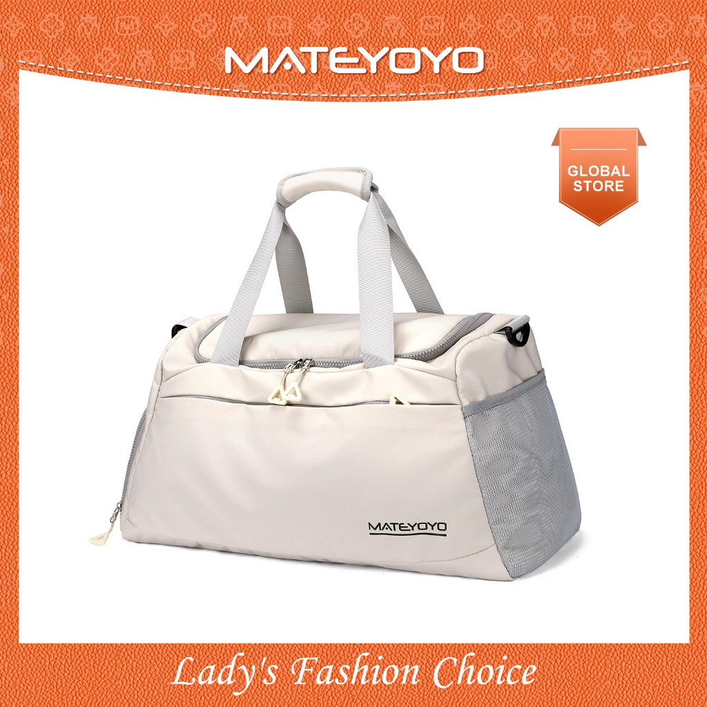 Mateyoyo กระเป๋ากีฬา กระเป๋าเดินทาง กันน้ำ กระเป๋าฟิตเนส | Shopee Thailand