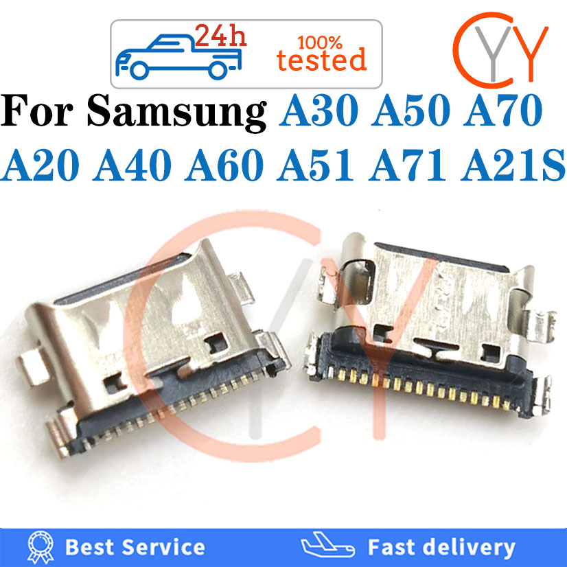 ปลั๊กแจ็คเชื่อมต่อพอร์ตชาร์จ Micro USB สําหรับ Samsung Galaxy A30 A50 ...