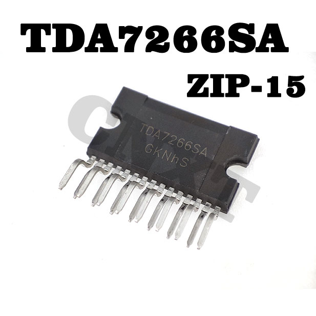 ชิปขยายเสียง TDA7266SA ZIP-15 TDA7266 5 ชิ้นต่อล็อต | Shopee Thailand