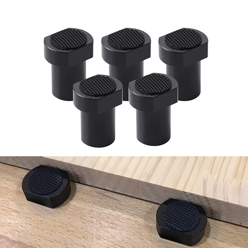 Aluminum Alloy Workbench Peg Brake Stops Bench Clamp 19/20mm Dog ...