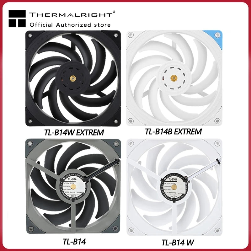 พัดลมระบายความร้อน TL-B14B EXTREM TL-B14W TL-B14 140 มม. 2000RPM 4PIN ...