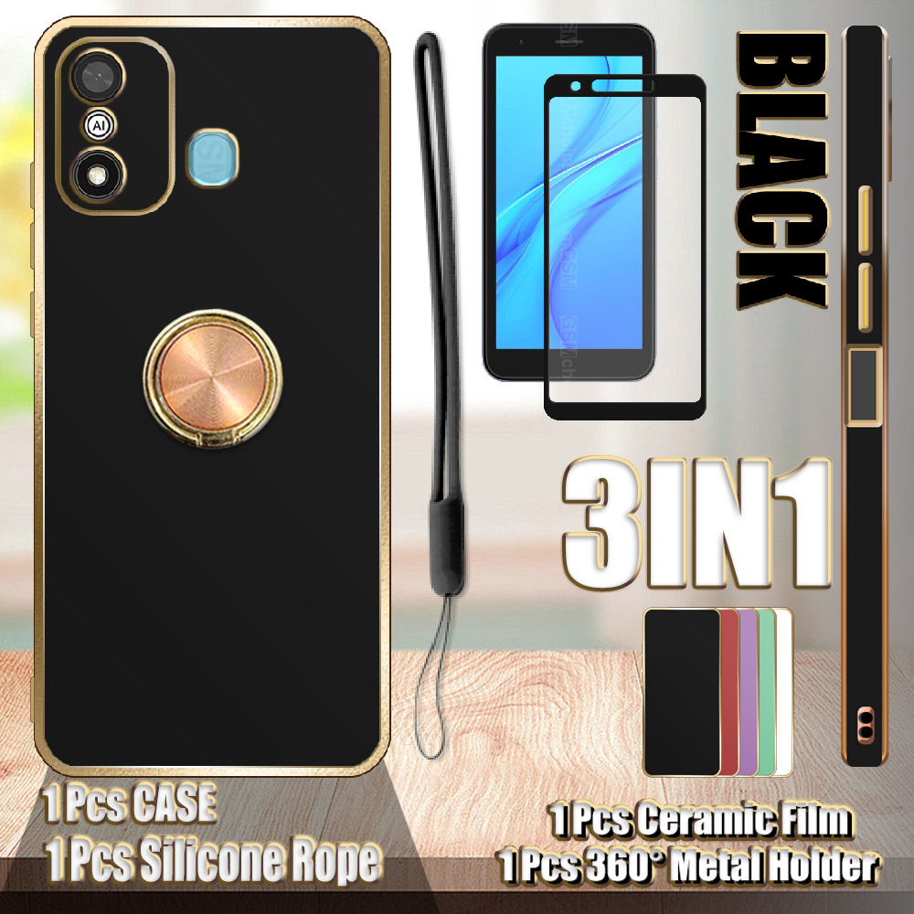 3 In 1 สําหรับ Itel A27 Itel A27 Pro Itel A27 LTE Itel P17 Itel A551L ...