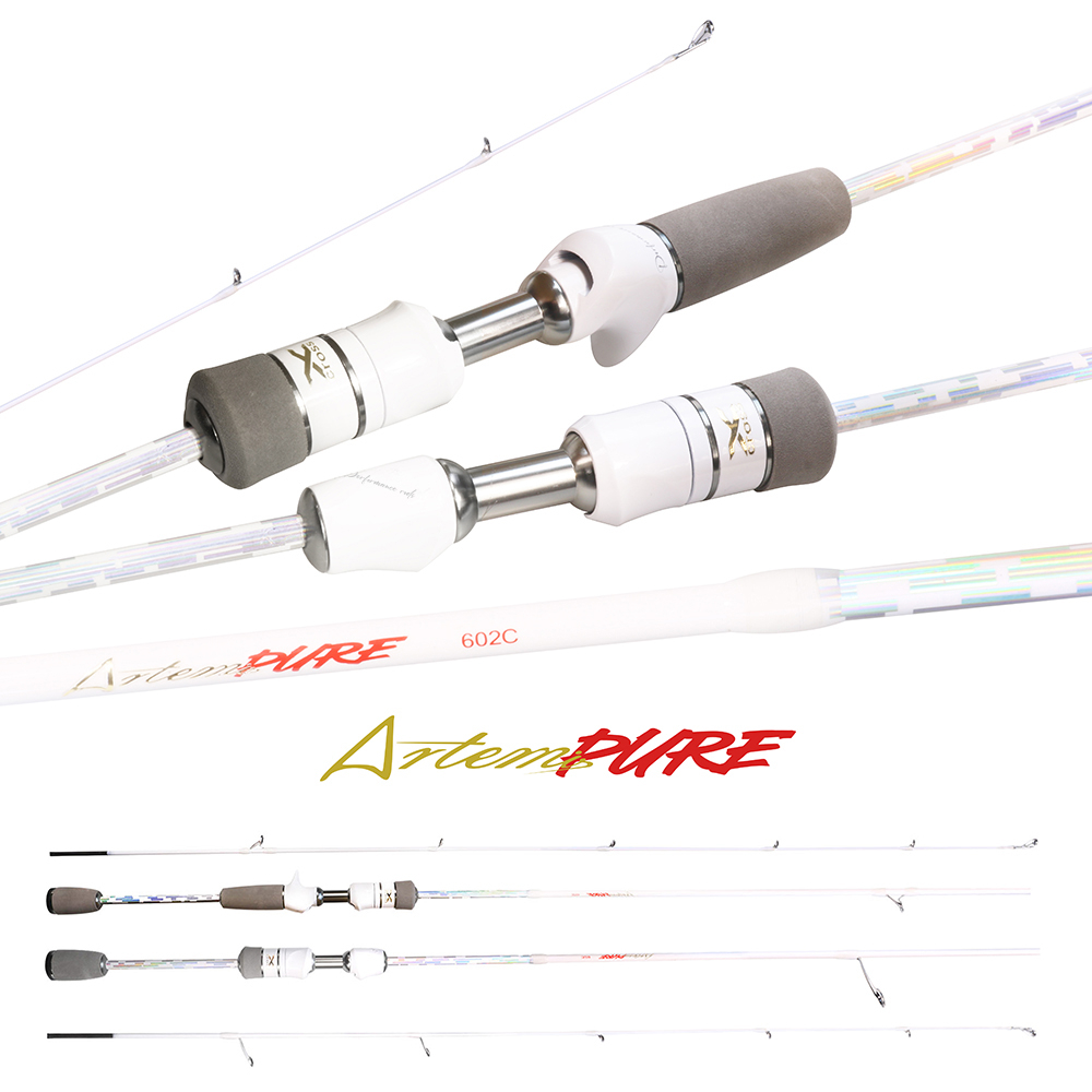 Artemis Pure UL Fishing Rod 1.5m/1.98m/1.8m/1.98m/2.1m Ultralight ...