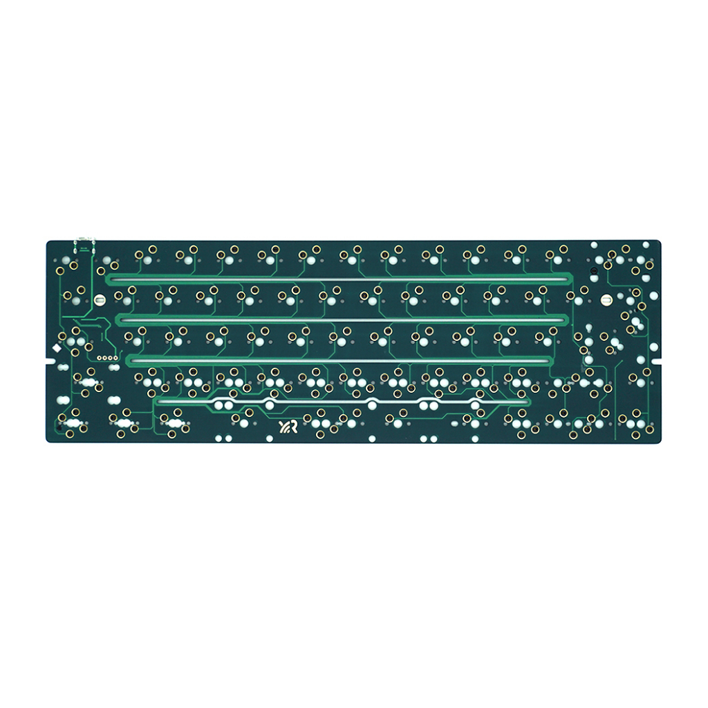 Keebox Y&R6095 ขายดี เค้าโครง PCB 60% PCB ยืดหยุ่น รองรับ GH60 PCB ...
