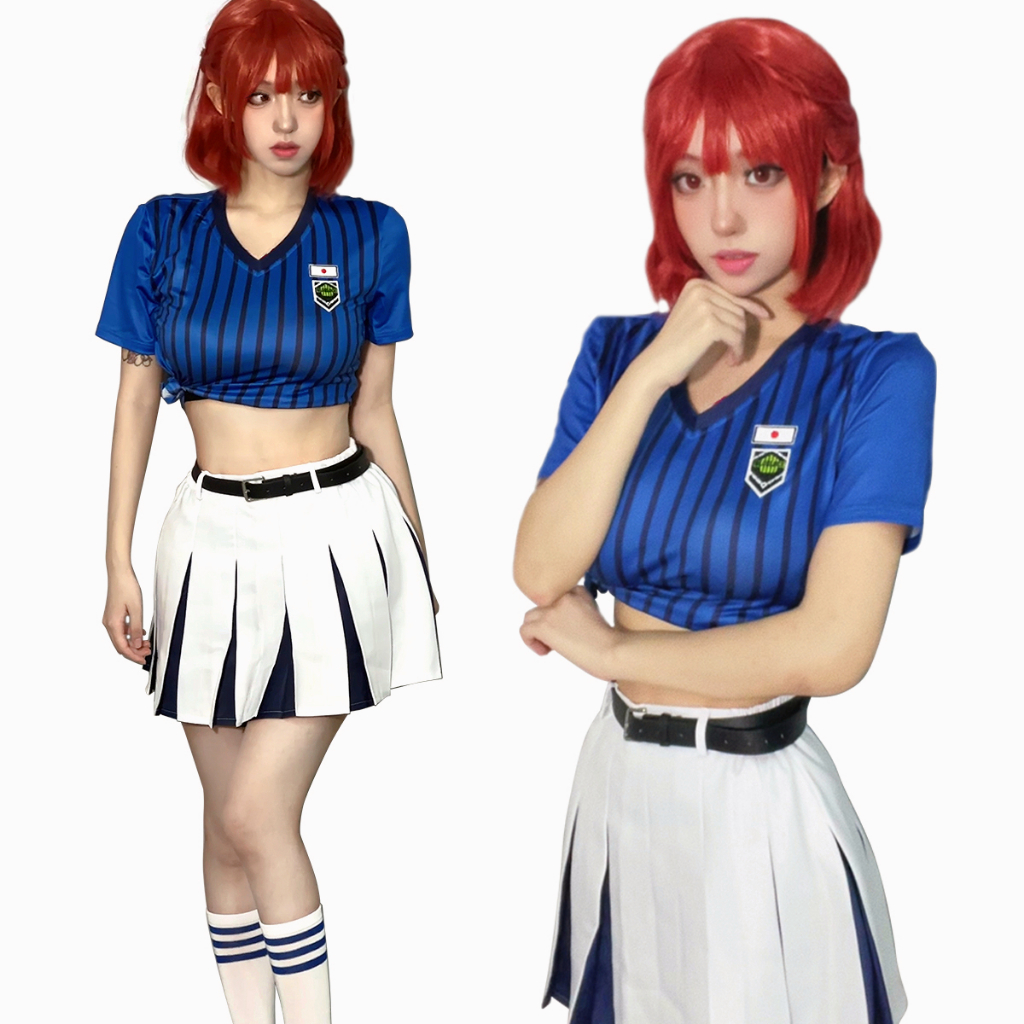 Holoun BLUE LOCK Cosplay ชุดคอสเพลย์ การ์ตูนอนิเมะ Anri Teieri สําหรับ ...