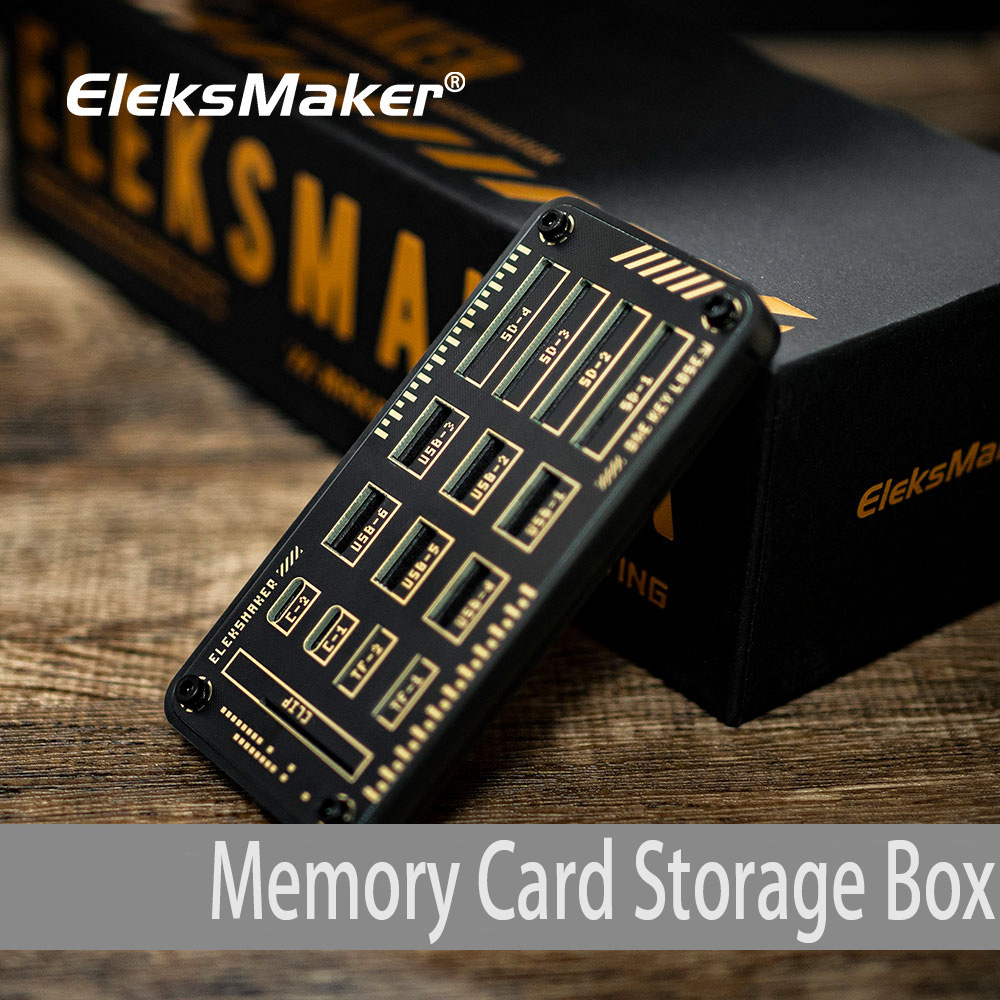 -LW- Em EleksMaker กล่องเก็บเมมโมรี่การ์ด | Shopee Thailand