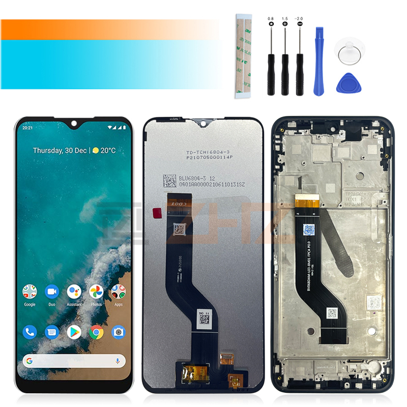 อะไหล่หน้าจอสัมผัสดิจิทัล Lcd IPS แบบเปลี่ยน สําหรับ Nokia G50 TA-1358 ...