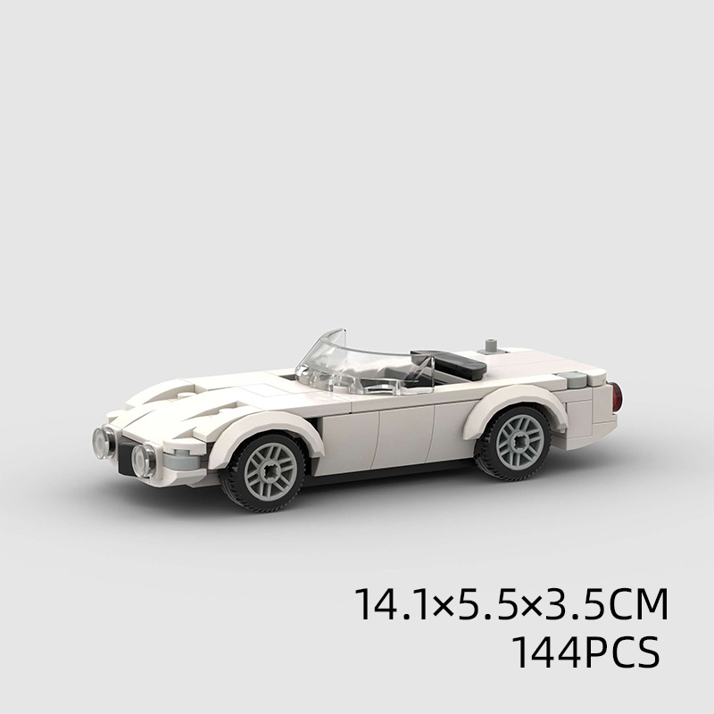 Moc บล็อคตัวต่อเลโก้ Ferrari Porsche Lamborghini Bugatti McLaren Aston ...