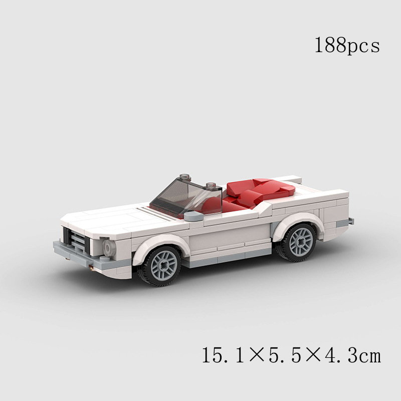 Moc บล็อคตัวต่อเลโก้ Ferrari Porsche Lamborghini Bugatti McLaren Aston ...