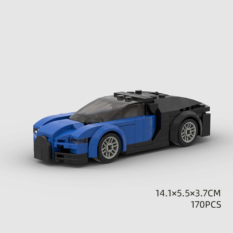 Moc บล็อคตัวต่อเลโก้ Ferrari Porsche Lamborghini Bugatti McLaren Aston ...