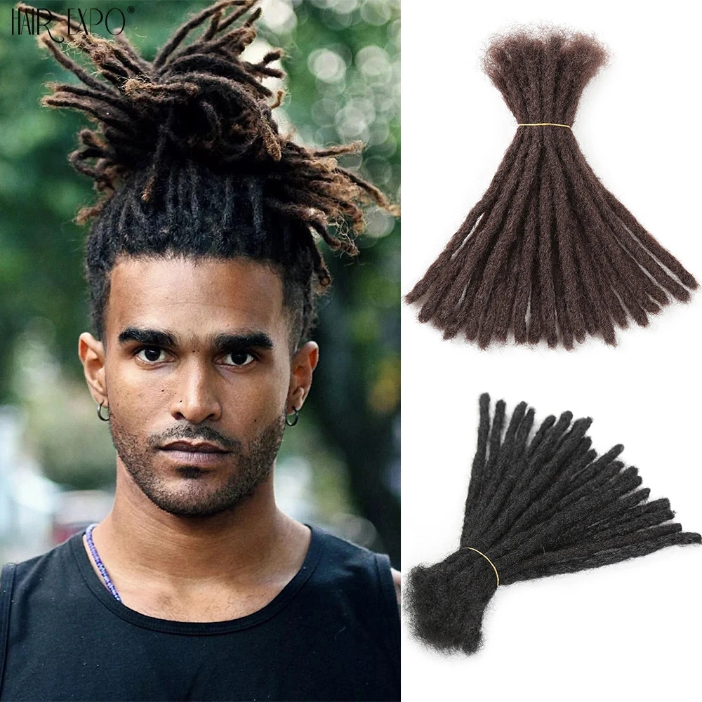 ( 10/ Strand🏠Handmade Men/Women Dreadlocks โครเชต ์ ถักผม Extensions ...