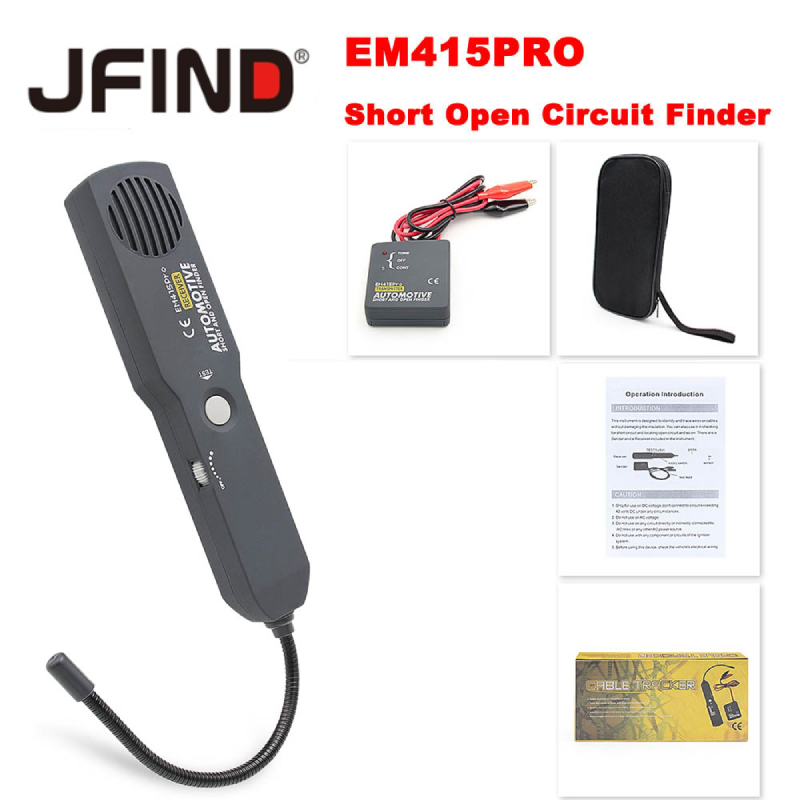 Em415pro เครื่องสแกนเนอร์ทดสอบวงจรไฟฟ้า 6V เป็น 42V แบบสั้น สําหรับ ...