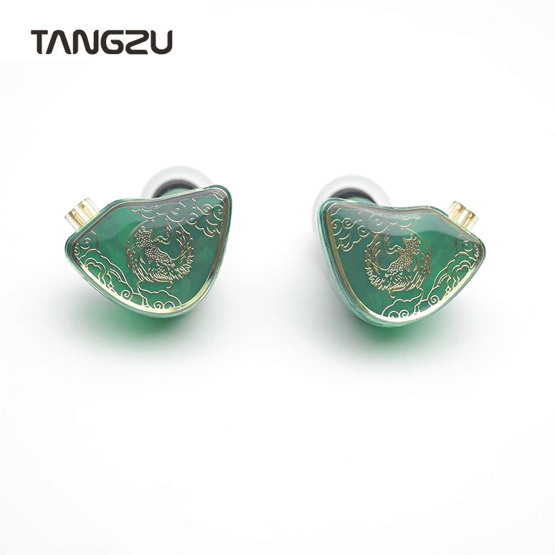 Tangzu WANER Jade Green ไดรเวอร์ไดนามิก IEM โลหะ ไดอะแฟรม 0.78 2pin 10 ...