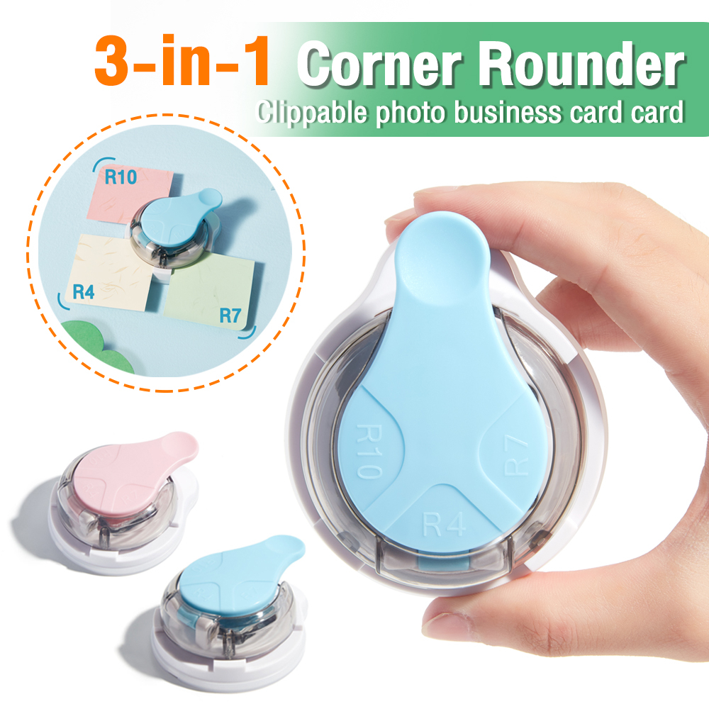 อุปกรณ์ตัดมุมกระดาษ การ์ด รูปภาพ ขนาดเล็ก R4 R7 R10 มม. DIY | Shopee ...