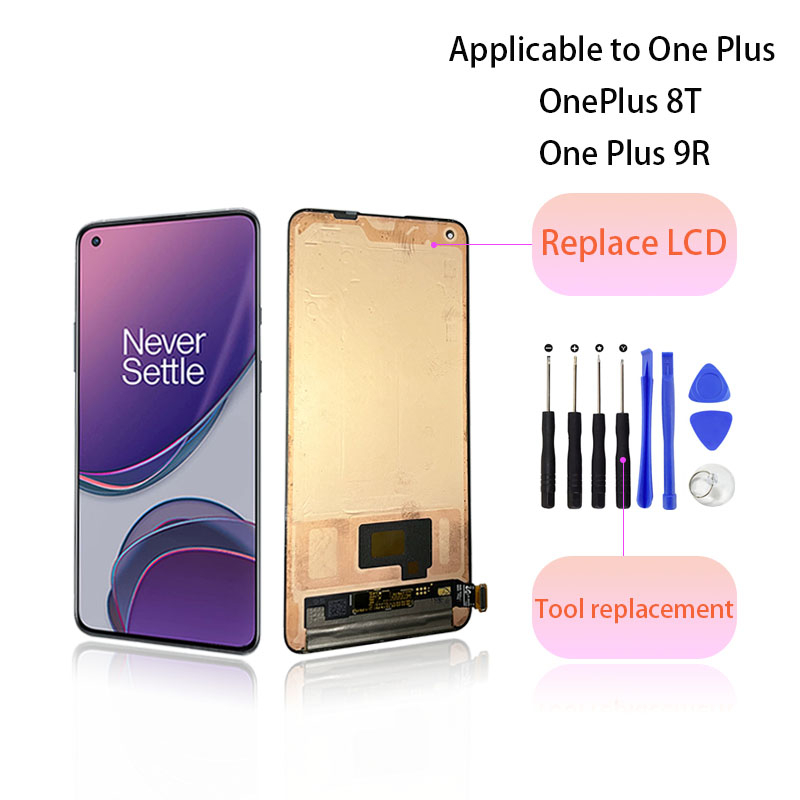 LCD สําหรับ One Plus 8 One Plus 8T หน้าจอ LCD One Plus 9 One Plus 9R ...
