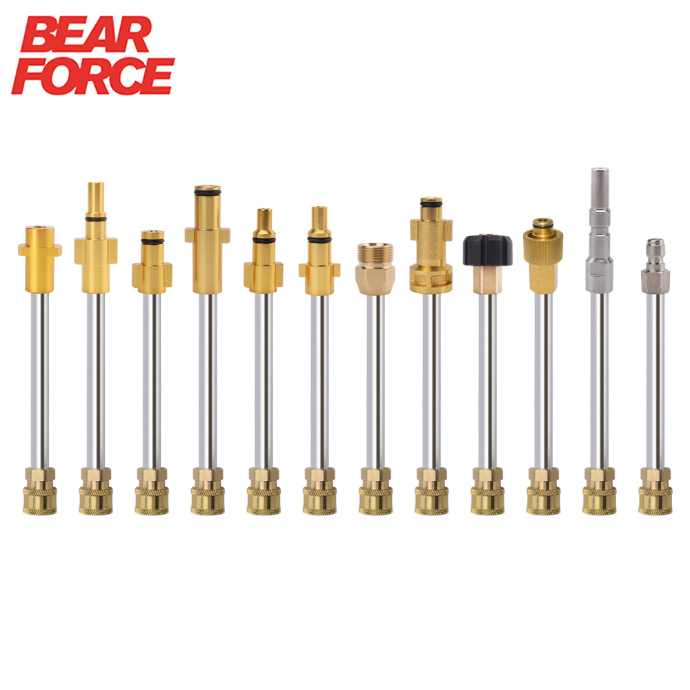 Bear FORCE หัวฉีดสเปรย์แรงดันสูง สําหรับล้างรถยนต์ 1/4" อุปกรณ์เชื่อมต่อปืนฉีดน้ําแรงดันสูง ...